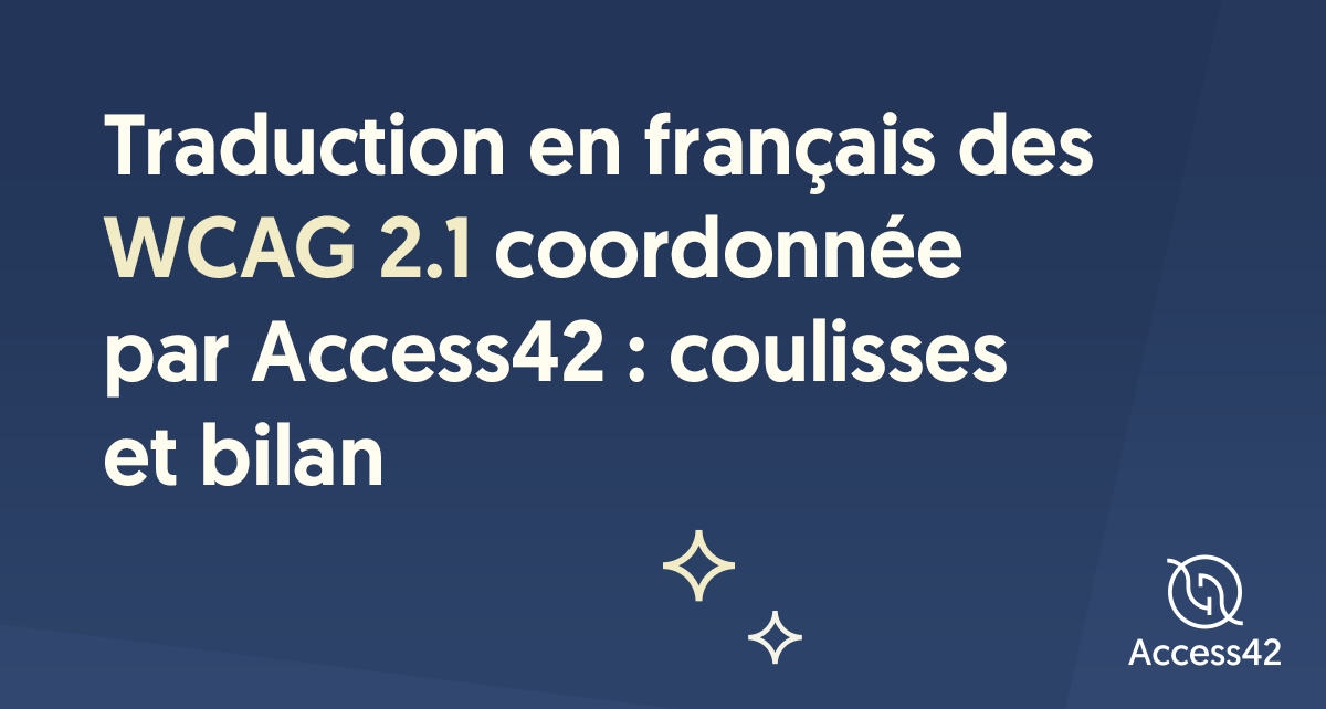 Access42 – Audit, conseil et formation en accessibilité numérique